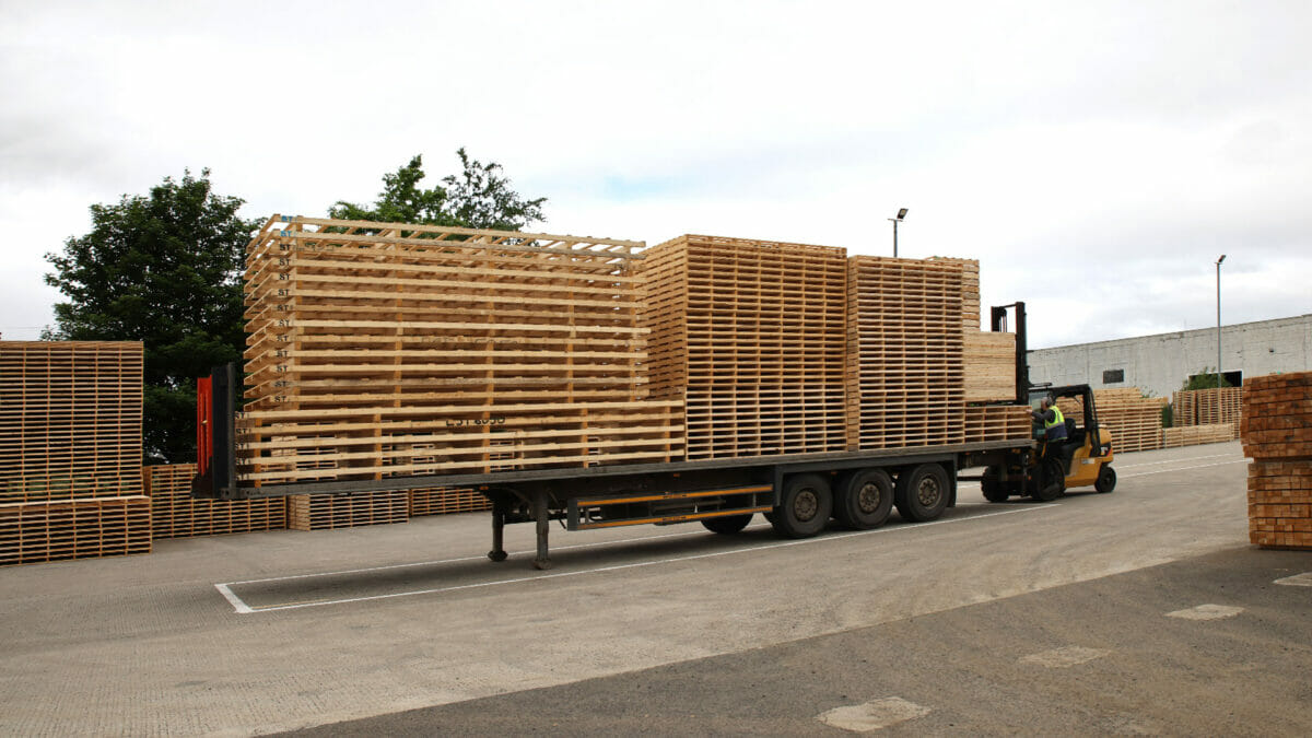 Timber Factory. We specialise in large and bespoke pallets.